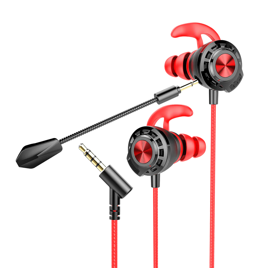 Slušalice sa mikrofonom gaming RAMPAGE RM-K36 PROUD 3.5mm Gaming Red In ...